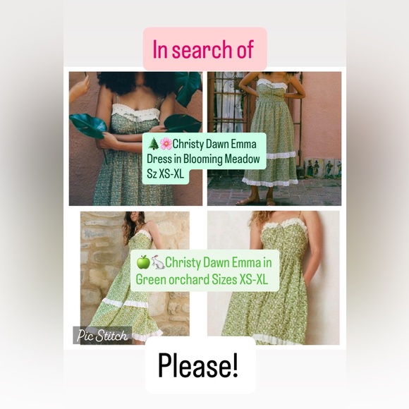Christy Dawn | Dresses | Iso Christy Dawn Green Emma | Poshmark